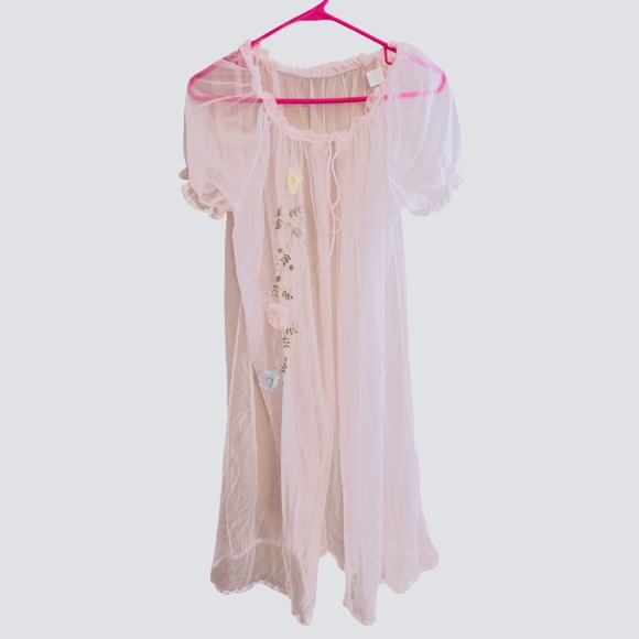 nani flower | Intimates & Sleepwear | Vintage Nani Flower Sheer Robe ...